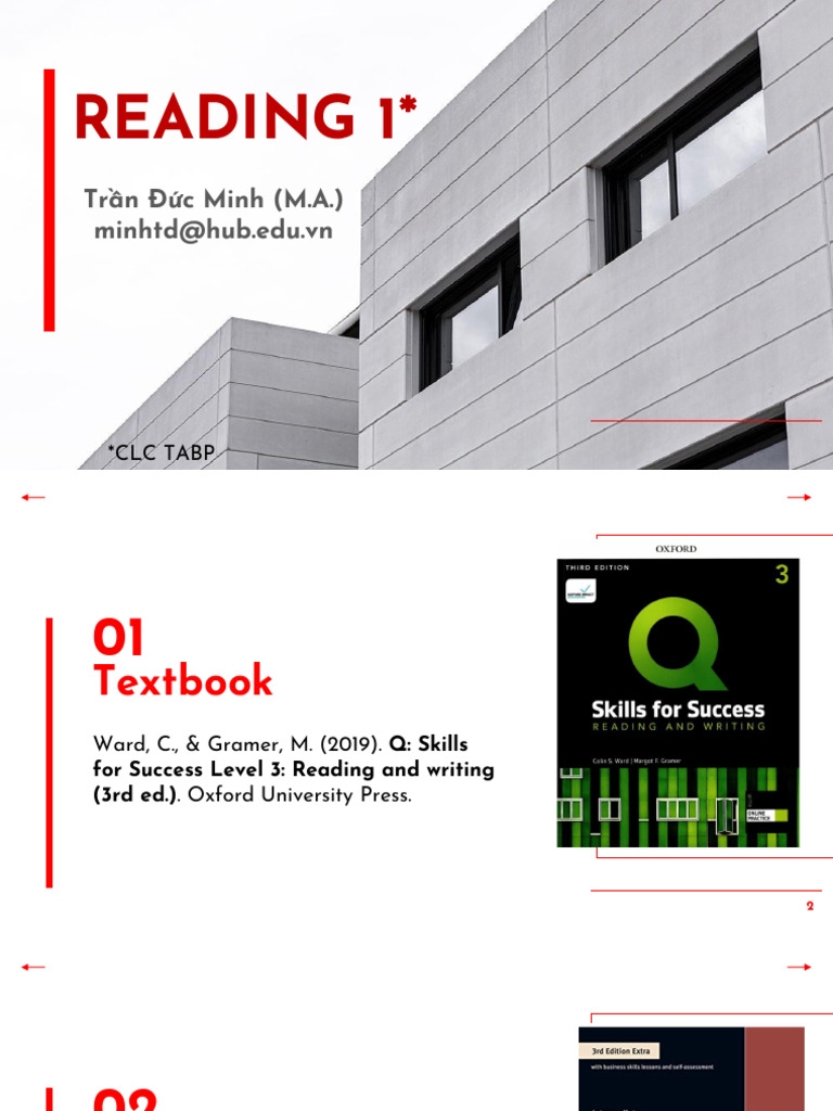 Reading 1 - CLC TABP - COURSE INTRODUCTION | PDF