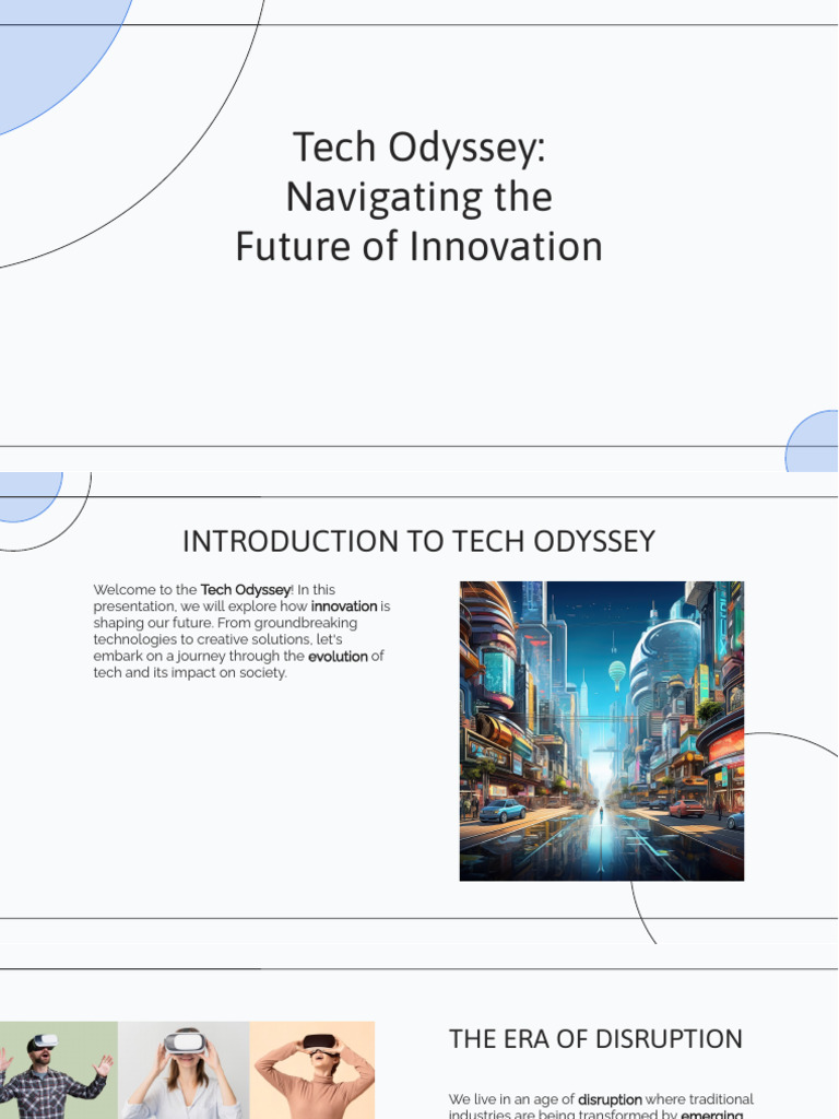 Slidesgo Tech Odyssey Navigating The Future of Innovation ...