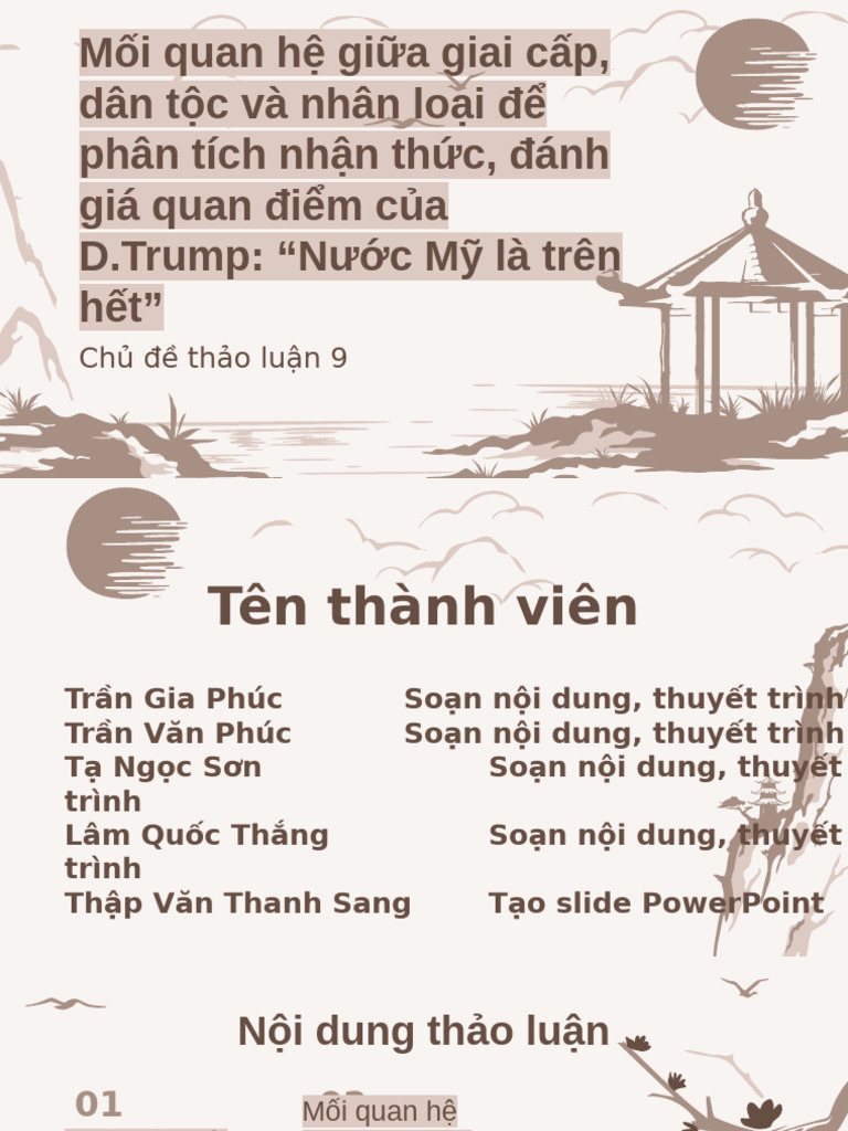 Bài Thuyết Trình n9 | PDF