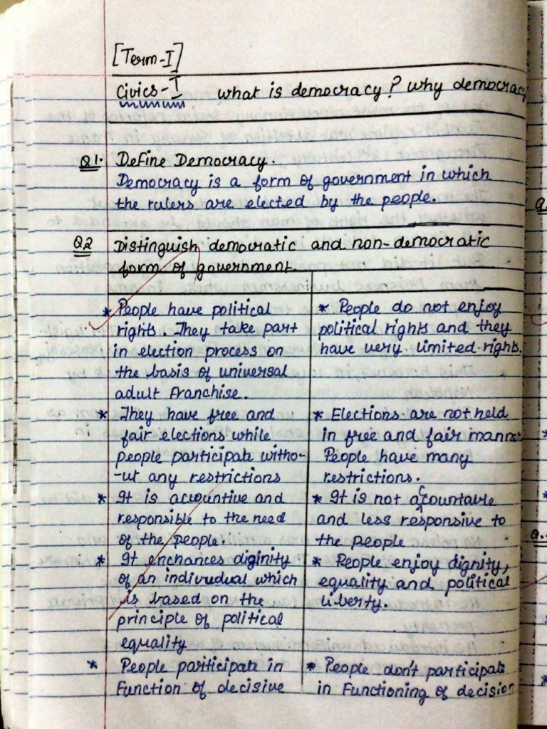 What Is Democracy Why Democracy | PDF