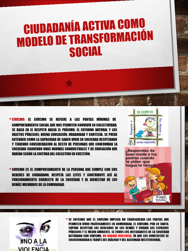 4.2 Ciudadan-A Activa Como Modelo de Transformaci-N Social | PDF | Ciudadanía | Sociedad