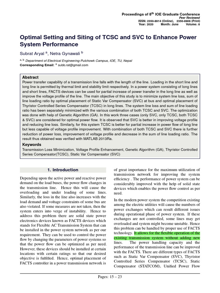 Ioegcgeneticalgorithm Pdf Electric Power Transmission 8748