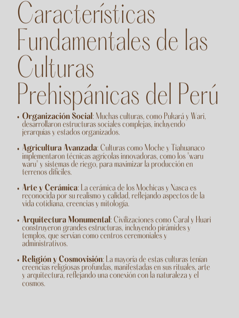 Caracteristicas Del Peru Impr | PDF
