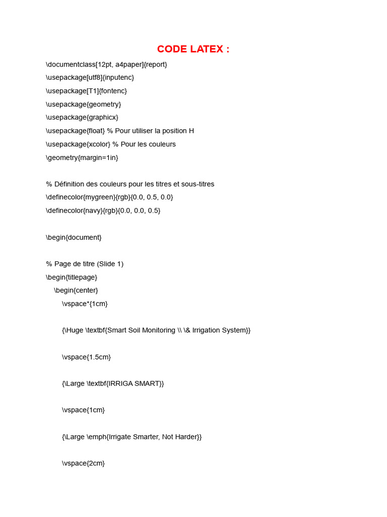 Code Latex | PDF | Water Conservation | Water Scarcity