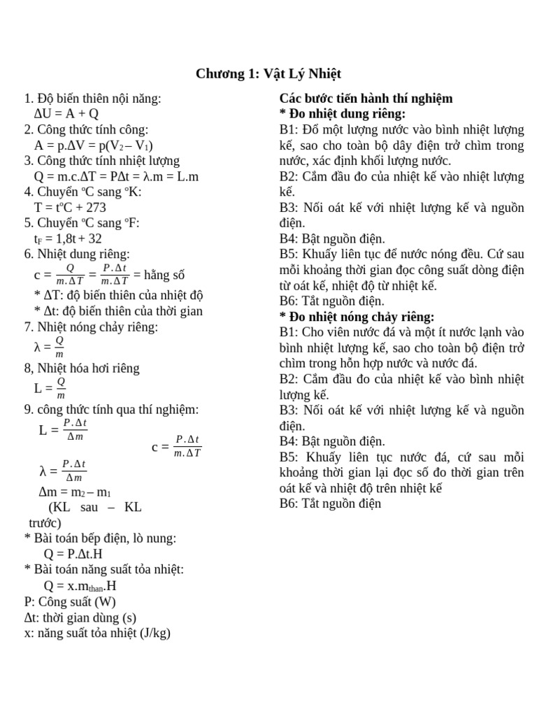 Vật Lý 12 Chương 1 | PDF