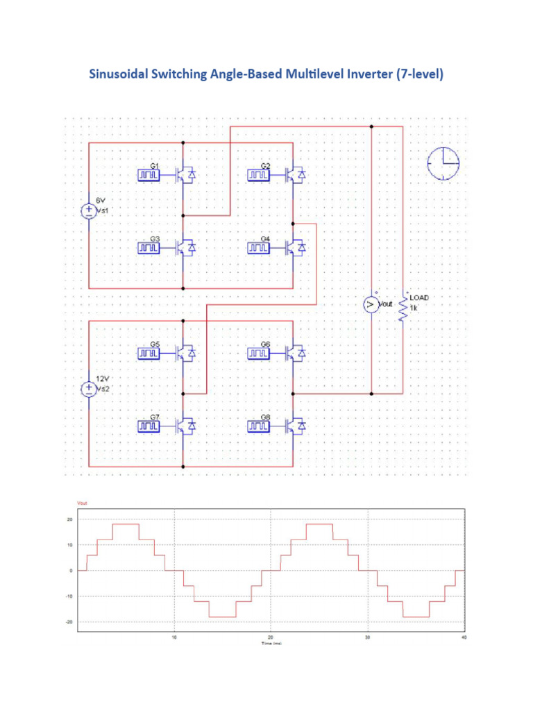 Sinusoidal Switching Angle-Based MLI | PDF