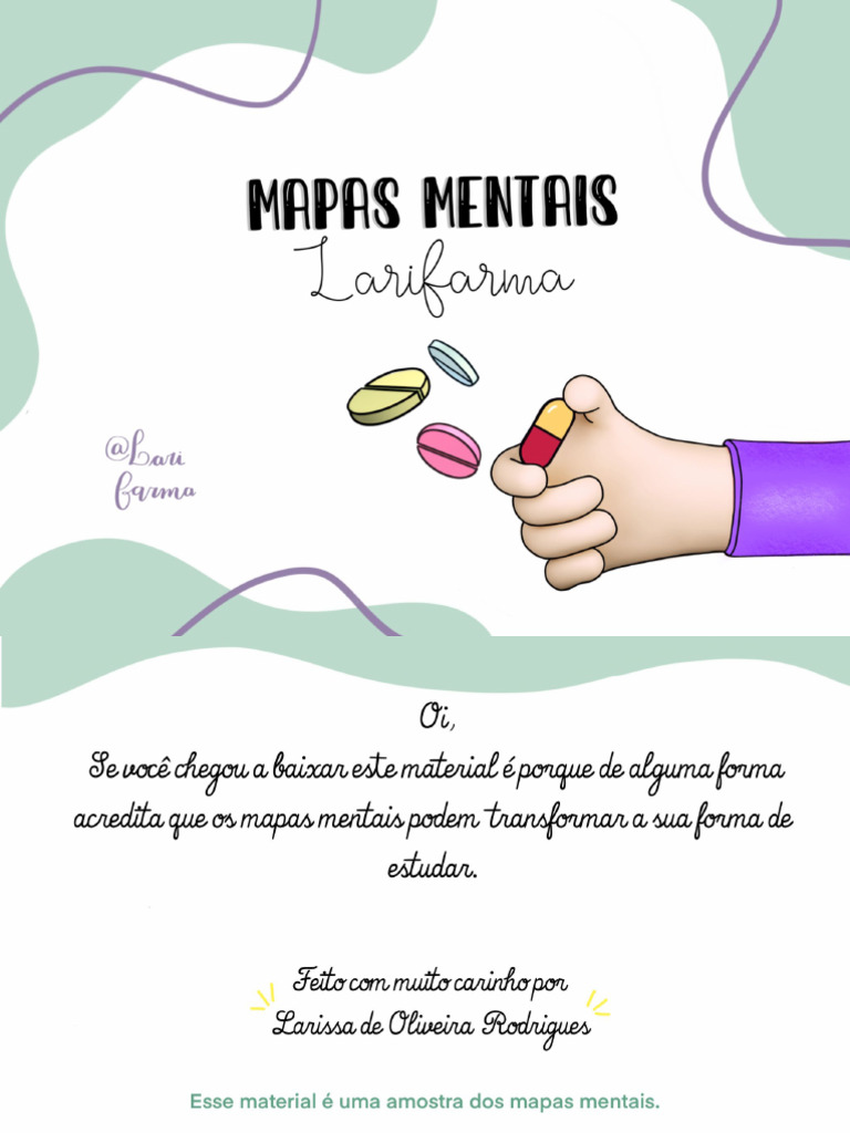 amostras-mapas-mentais-larifarma | PDF