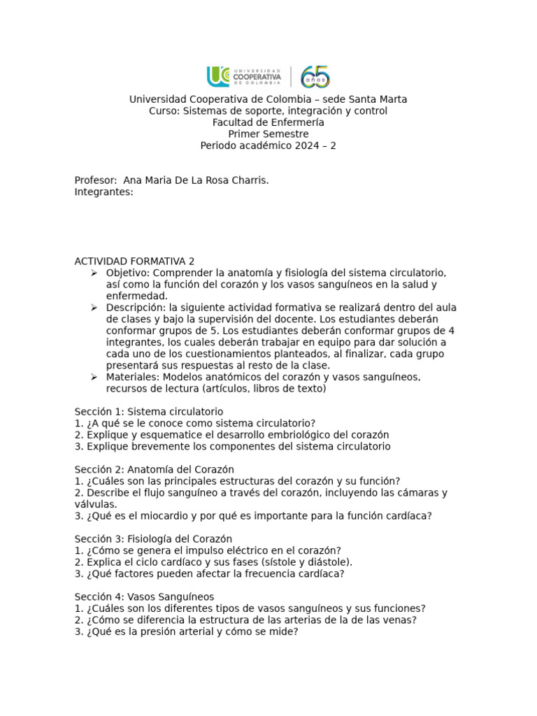 Actividad Formativa 2 | PDF
