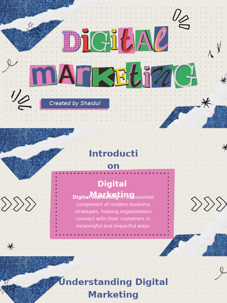 Digital Marketing Presentation | PDF | Digital Marketing | Marketing