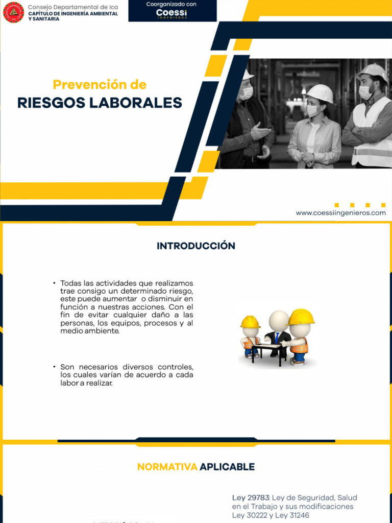Prevención de Riesgos Laborales | PDF