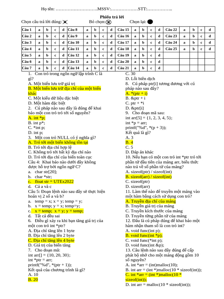 lần 3 - de2 - v1 - in | PDF