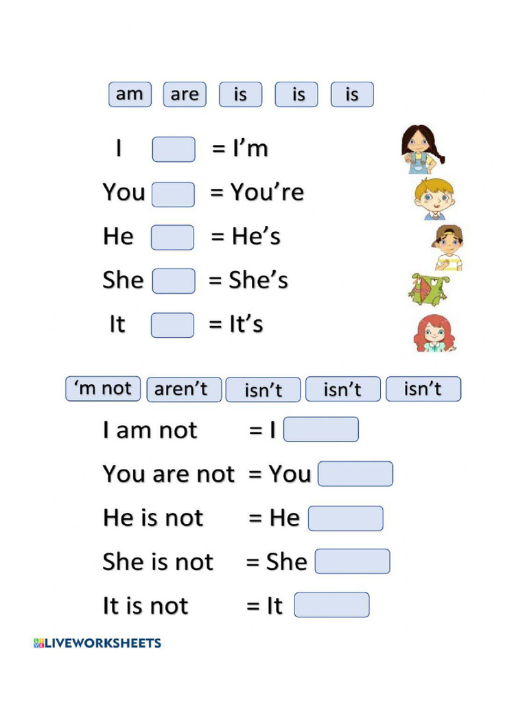 Personal Pronouns and Verb To Be | PDF