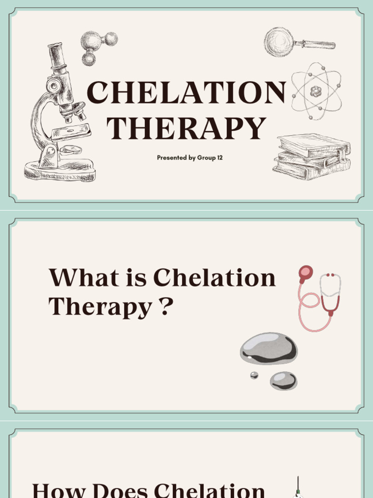 What is Chelation Therapy | PDF