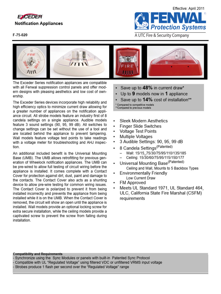 Corneta HSR Interior Fenwal | PDF | Electricity | Equipment