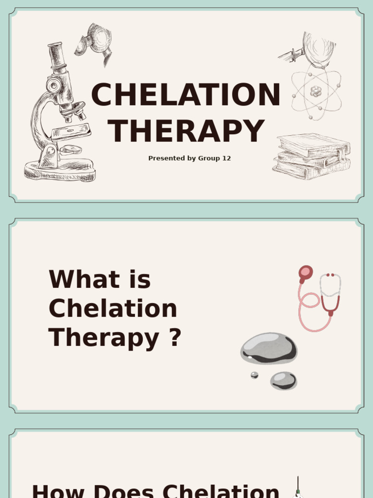 Understanding Chelation Therapy Applications | PDF | Drug Design ...