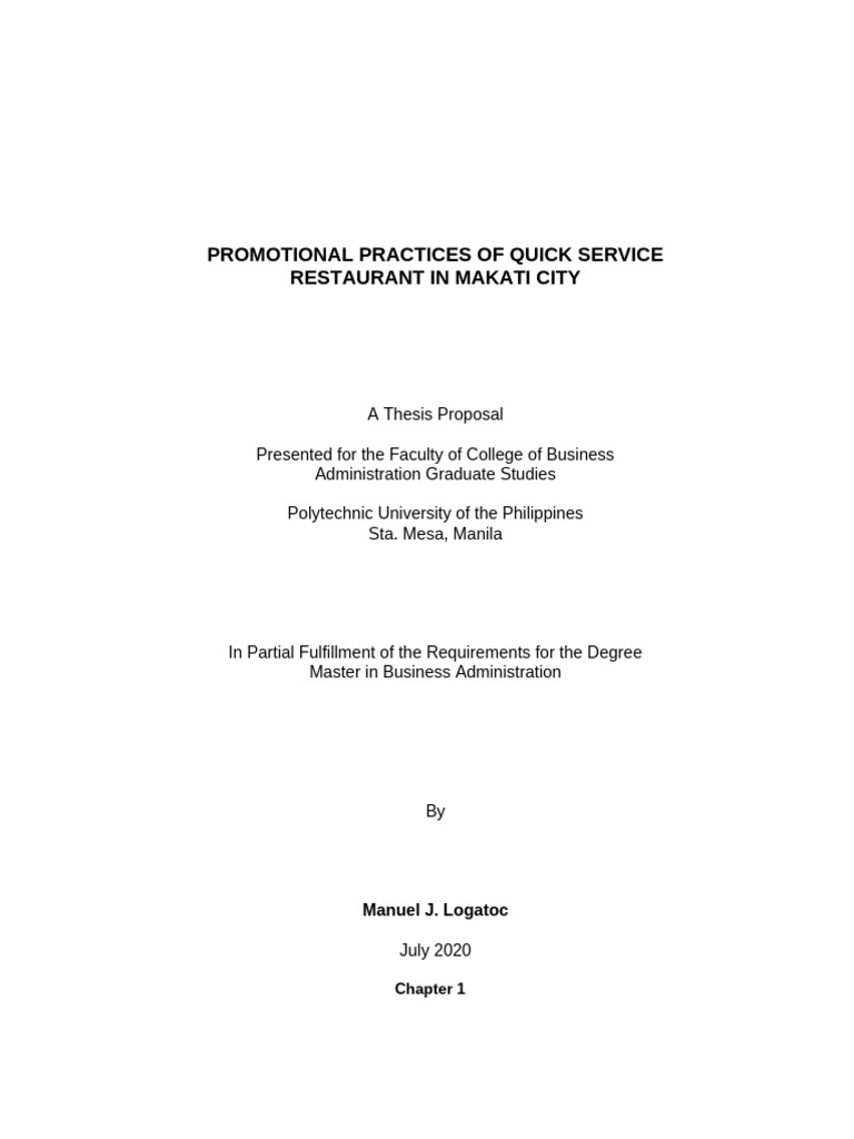 Thesis - Chapter 1 - Conceptual | PDF