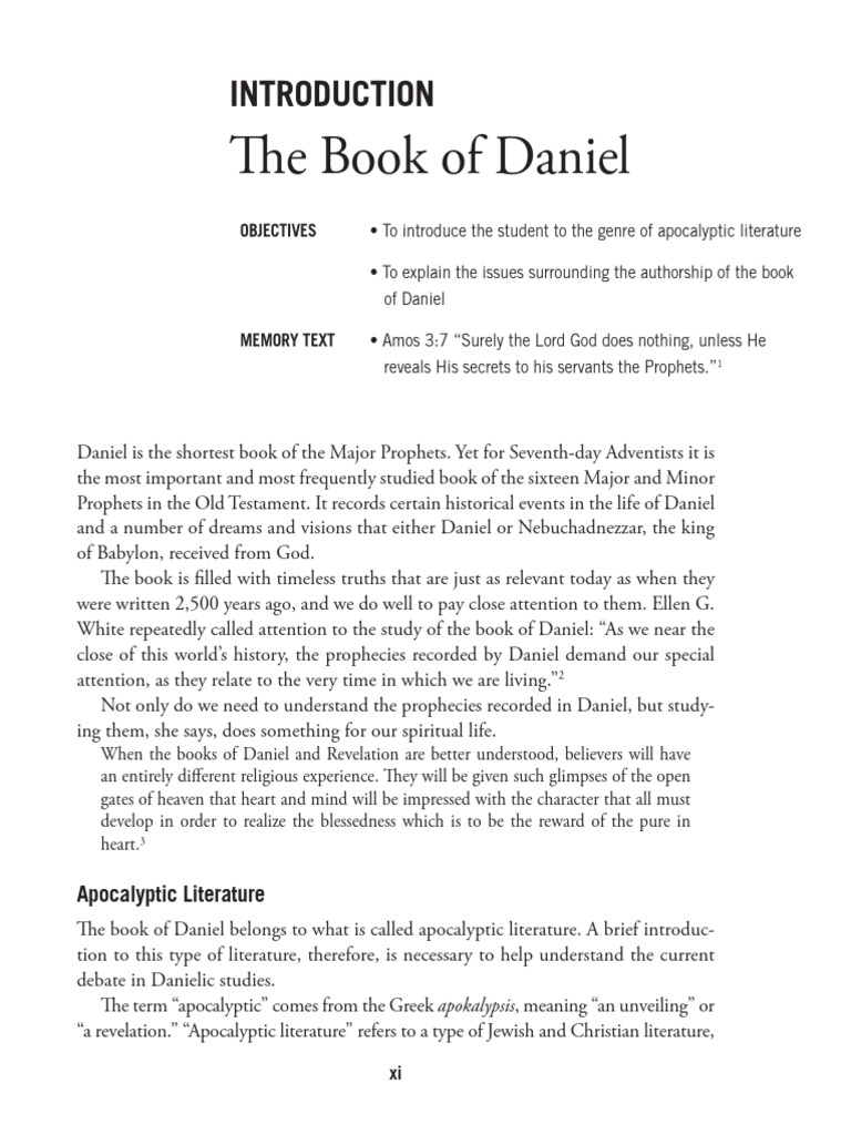 Daniel God's Beloved Prophet - Gerhard Pfandl | PDF | Book Of Daniel ...