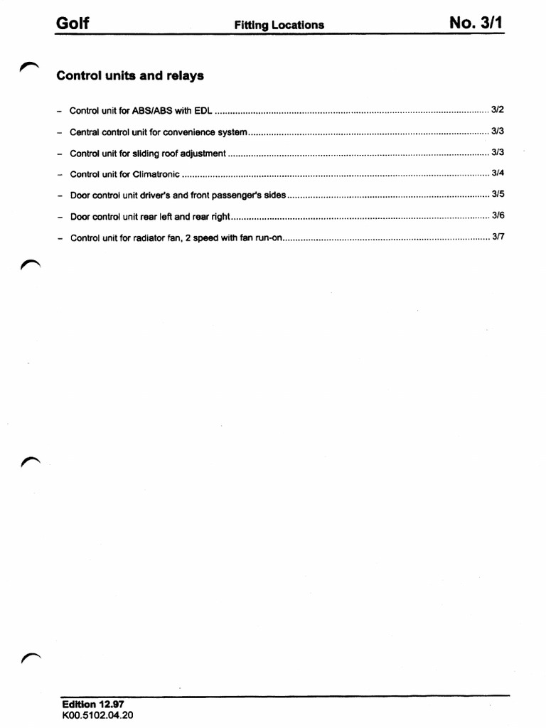 3 Control Units and Relay | PDF