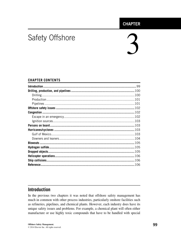 Offshore Safety Management Challenges | PDF | Blowout (Well Drilling ...