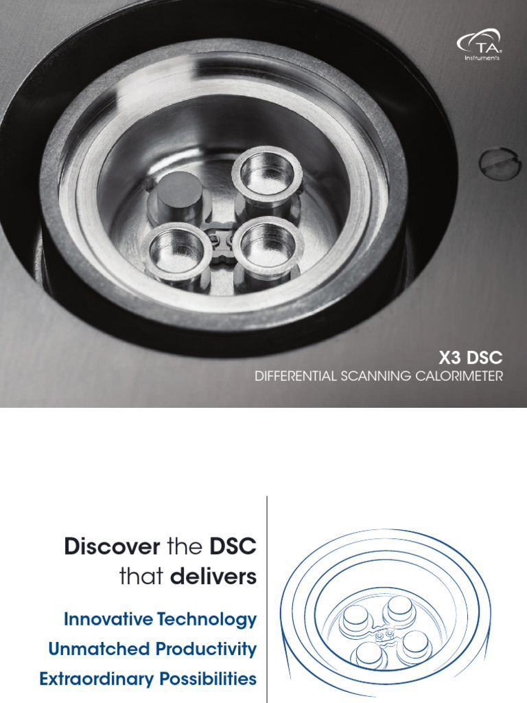 Discovery DSC X3 en | PDF | Differential Scanning Calorimetry | Materials