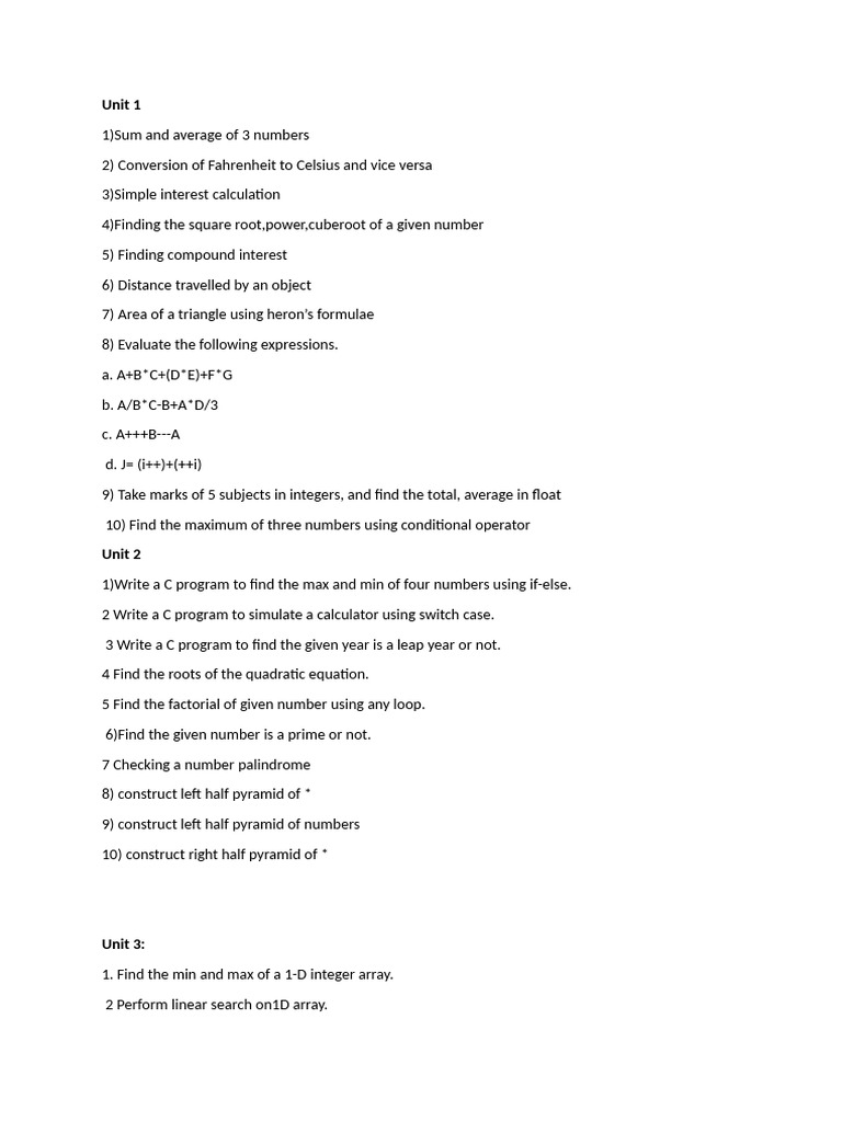 IP lab internal ques (1) | PDF | Matrix (Mathematics) | Matrix Theory