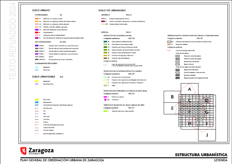 003 Estructura Leyenda TR 2024 | PDF | edificio | Biogeografia