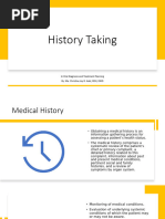 Fall History OSCE Checklist Geeky Medics | PDF | Patient | Medicine