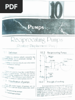 Reciprocating Pump: Parts and Function | PDF | Pump | Piston
