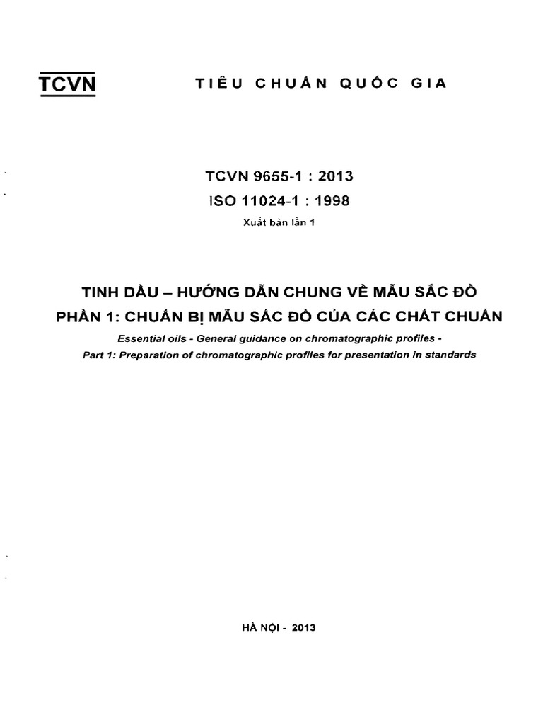 Van ban gocTCVN_QCVN so TCVN 9655-1_2013 (ISO 11024-1_1998) ngay 30-11--0001 (Con hieu luc) | PDF