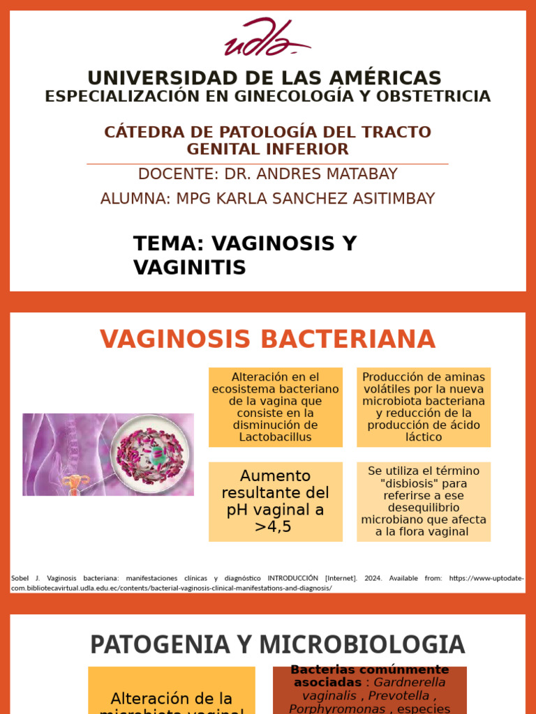 Vaginosis y Vaginitis: Diagnóstico y Tratamiento | PDF | Microbiología | Sistema Reproductor ...