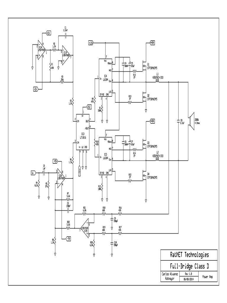 Full Bridge Class D Pdf