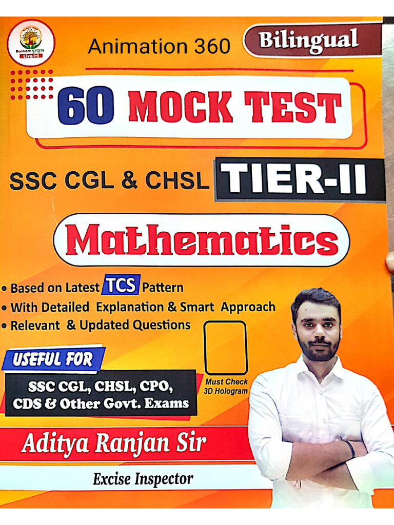 60 Mock Test Aditya Ranjan | PDF
