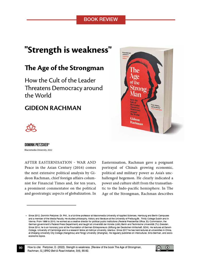 Review of "The Age of Strongman" | PDF | Political Science | Forms Of ...