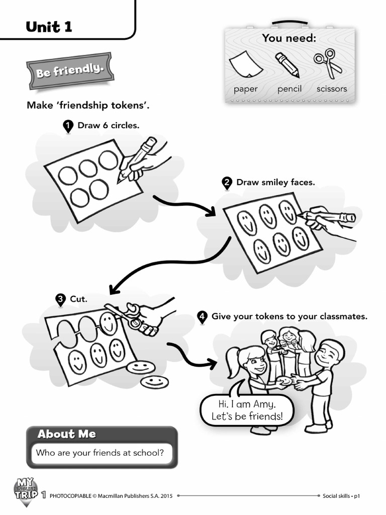 SocialSkillsWorksheets Level-1 | PDF