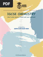 Cambridge IGCSE ANSWERS Chemistry Study and Revision Guide Third ...