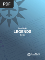 Aeronautical Chart Legend | PDF | Aviation Safety | Aerospace