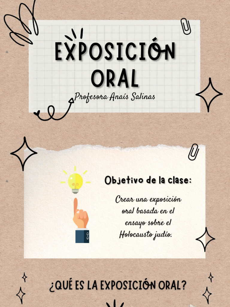 Guía para Exposiciones Orales Efectivas | PDF