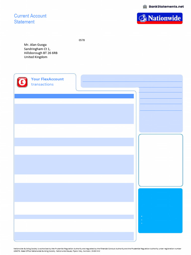 NBS Bank Statement Sep 2024 AG | PDF | Overdraft | Interest