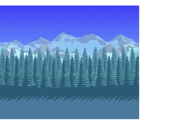Snow Biome Background 1 | PDF
