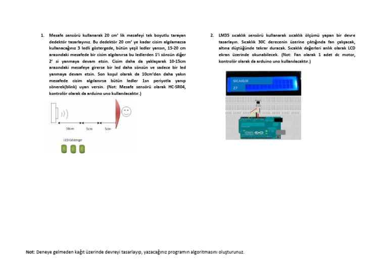 arduino deney_calismasi | PDF