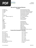 Enscape Windows Shortcuts | PDF | Input/Output | Software