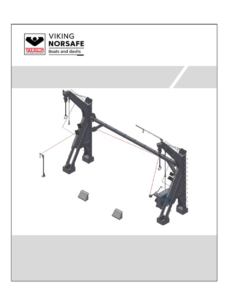 Single Pivot Gravity Davit | PDF | Specification (Technical Standard ...