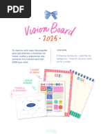 Vision Board 2025: Metas y Sueños | PDF