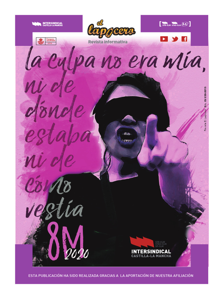 2020.03.08-LAPICERO-8M | PDF | Mujer | Feminismo