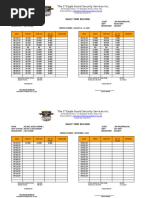 Daily Manning Schedule | PDF