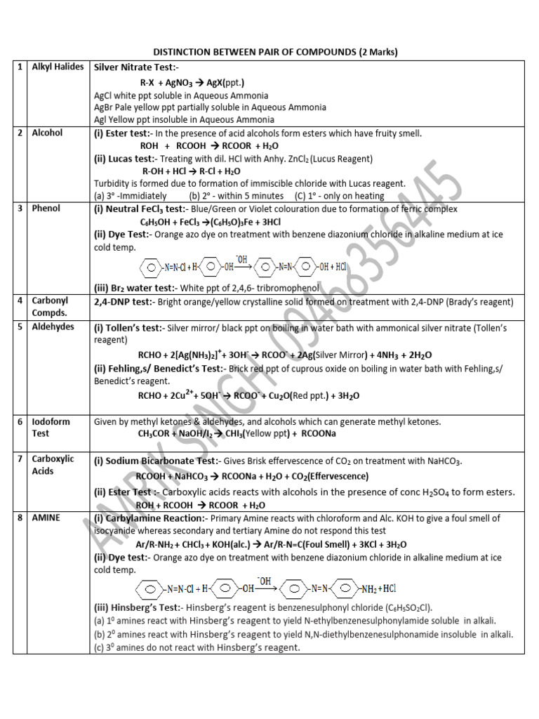 distinction amrik sec.48 | PDF | Amine | Carboxylic Acid