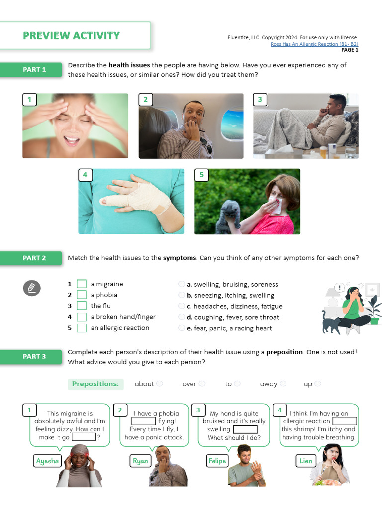 Rosshasanallergicreaction Interactive | PDF | Allergy | Migraine