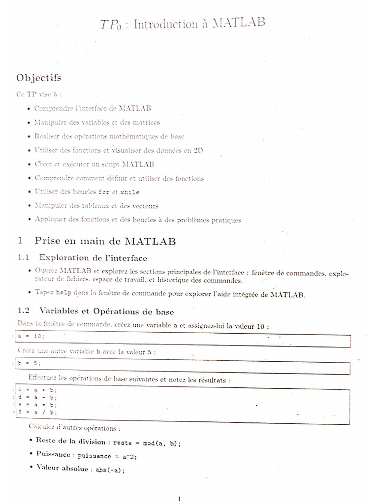 TP Analyse Numerique 2 | PDF
