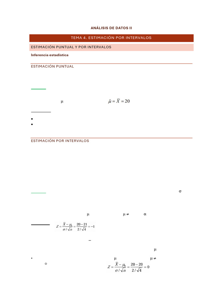 Wuolah Free Tema 4 (9) Gulag Free | PDF | Intervalo de confianza | Teoría de la estimación