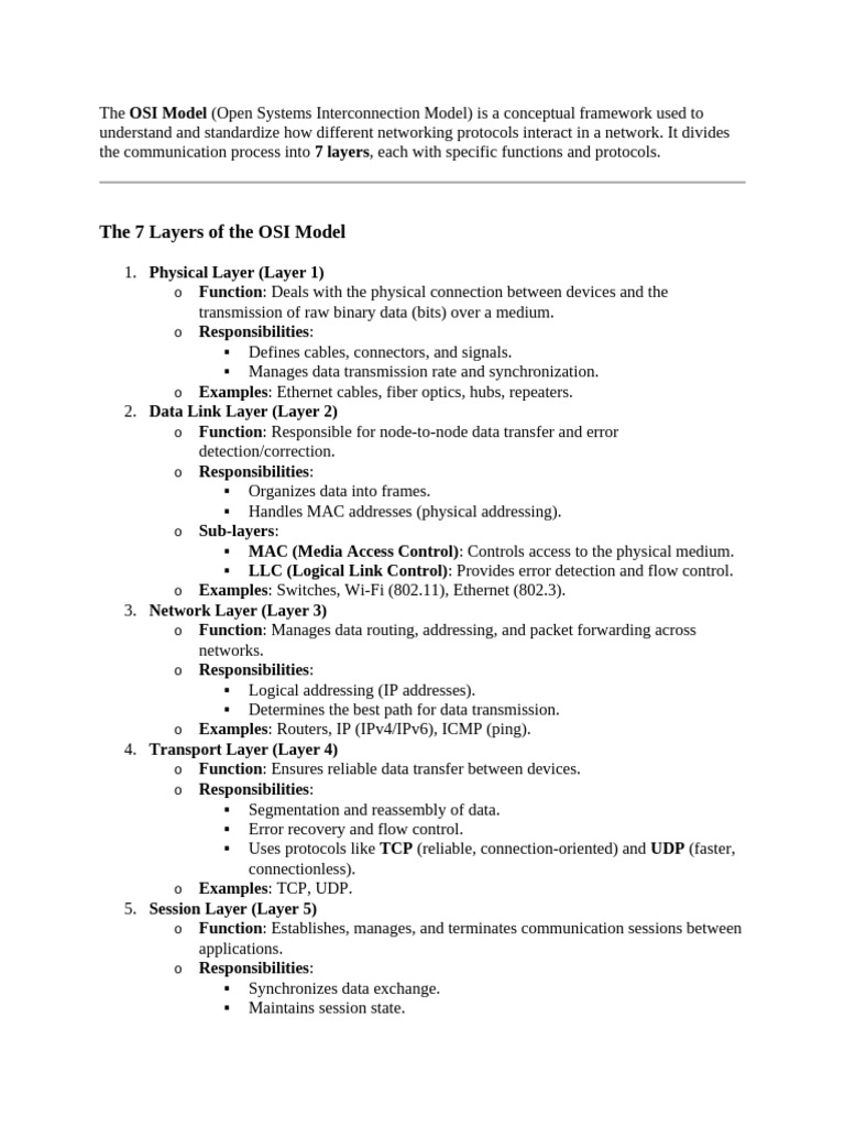 CN | PDF | Osi Model | Computer Network